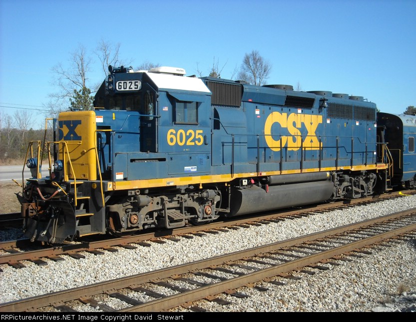 CSX GP40-2 6025